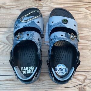CROCS | Shoes | Busch Beer X Crocs Allterrain Sandal | Poshmark